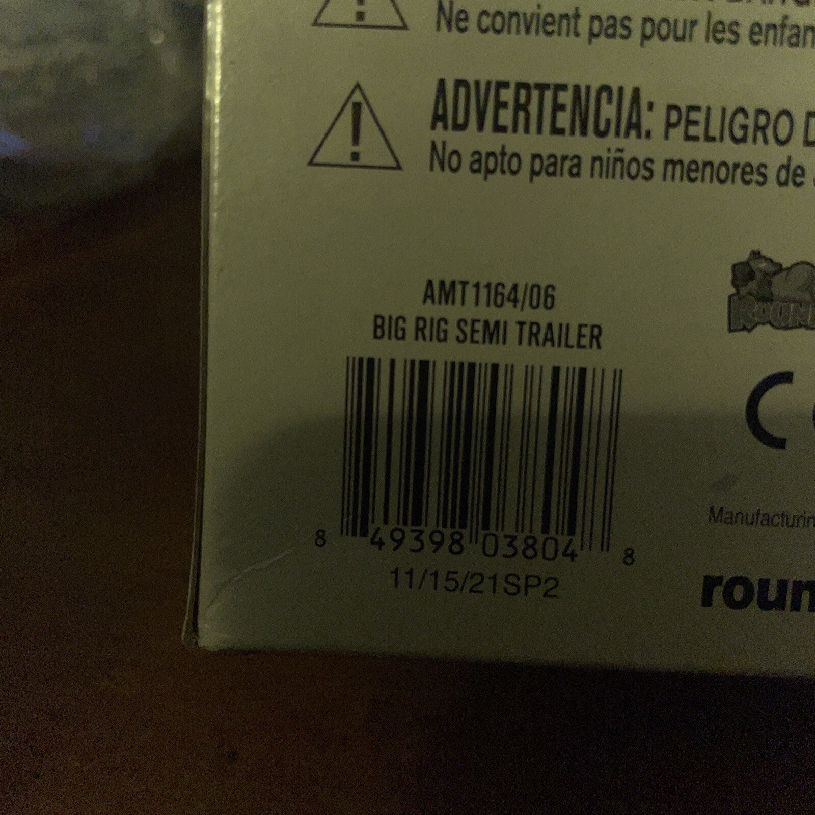 AMT Big Rig Semi Trailer 1:25 Scale Plastic Model Kit AMT 1164/06 | eBay