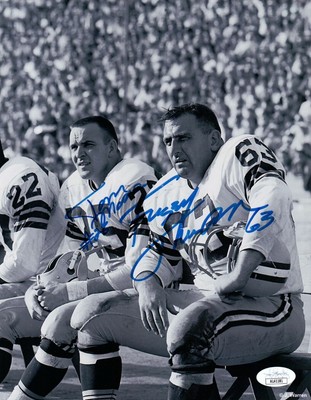 Fuzzy Thurston Tom Moore Signed Autographed 8X10 Photo Packers JSA ...