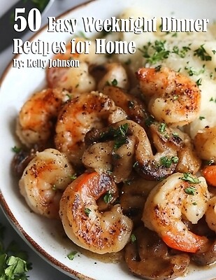 50 Easy Weeknight Dinner Recipes for Hom Johnson, Kelly Paperback ...
