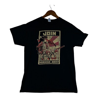 Fire Emblem "Join Nohr Army" Men's Black Anime Comic T-shirt Xander Sz ...