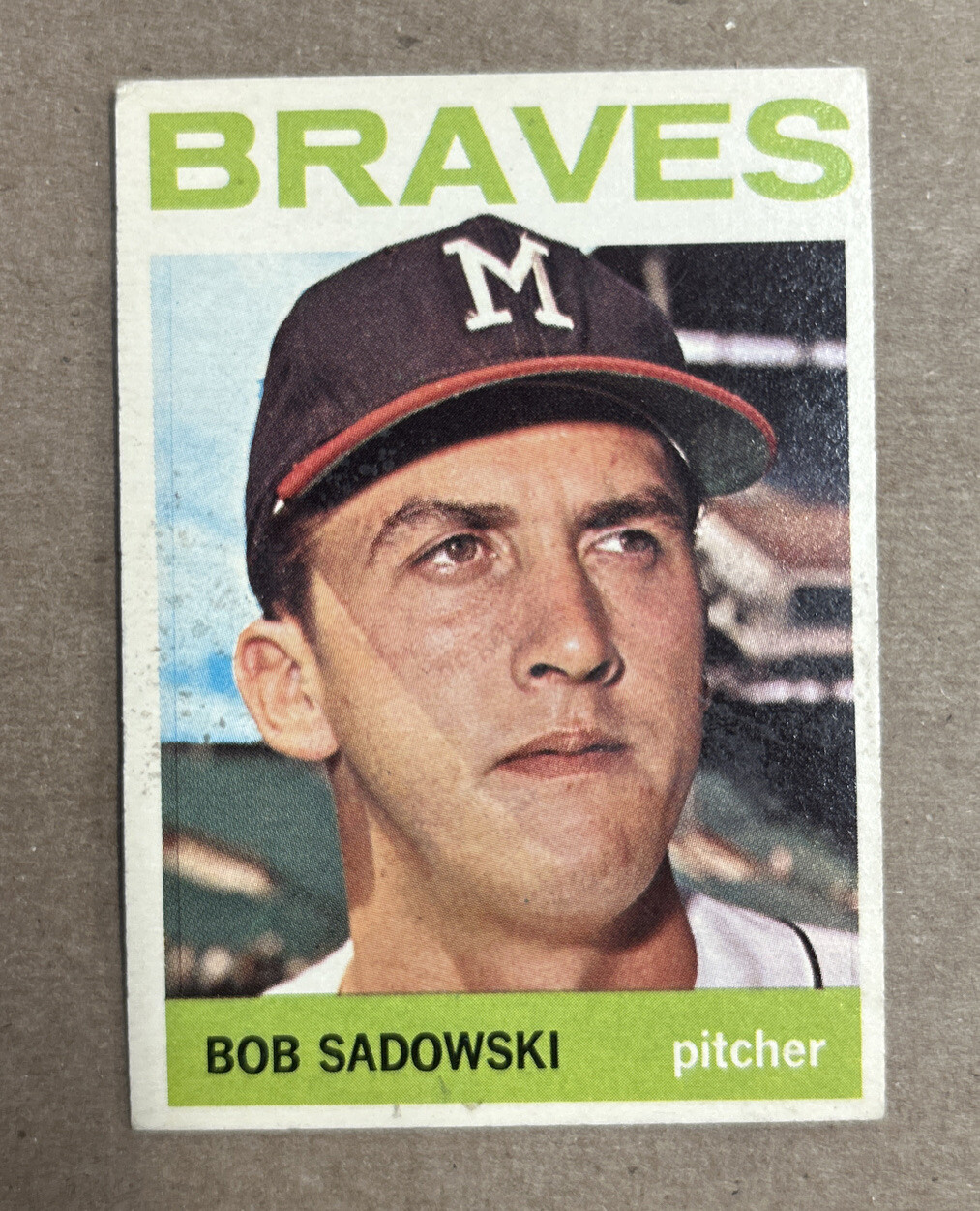 1964 Topps Baseball Bob Sadowski Milwaukee Braves Card #271 | eBay