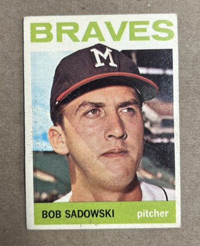 1964 Topps Baseball Bob Sadowski Milwaukee Braves Card #271 | eBay