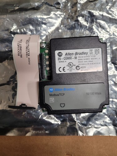 Allen-Bradley 20-COMM-M Ser. A PowerFlex Mod Bus/TCP Communications ...