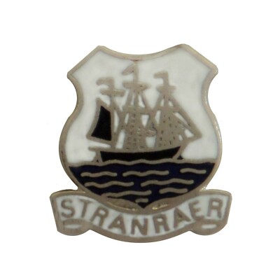 Stranraer Crest Small Pin Badge | eBay UK