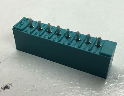 12 PK Card Edge Connector Circuitron TORTOISE & SMAIL Switch Machine ...