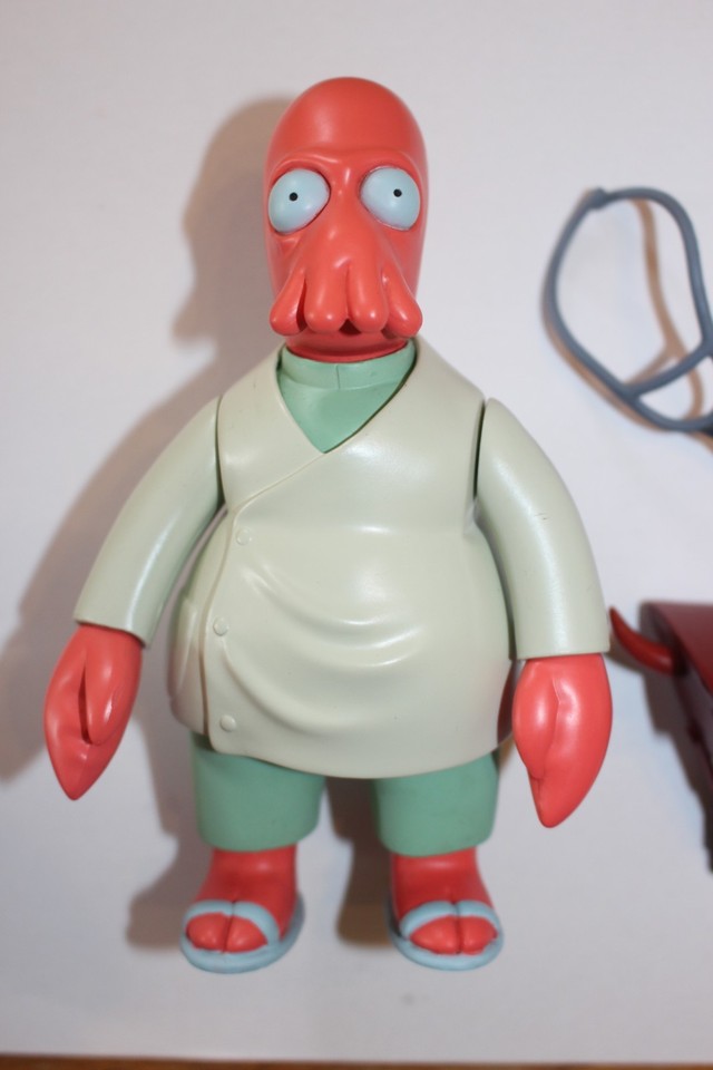 Dr John Zoidberg Robot Devil Build-A-Bot Part Toynami Futurama Figure ...