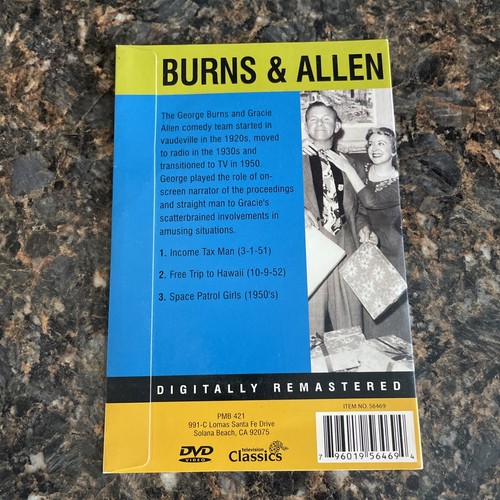 New Unopened Burns And Allen DVD | eBay
