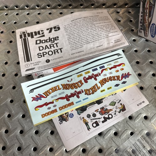 MPC Model 1975 DODGE DART SPORT Kit #MPC798/12 Build 1 of 3 ver ...