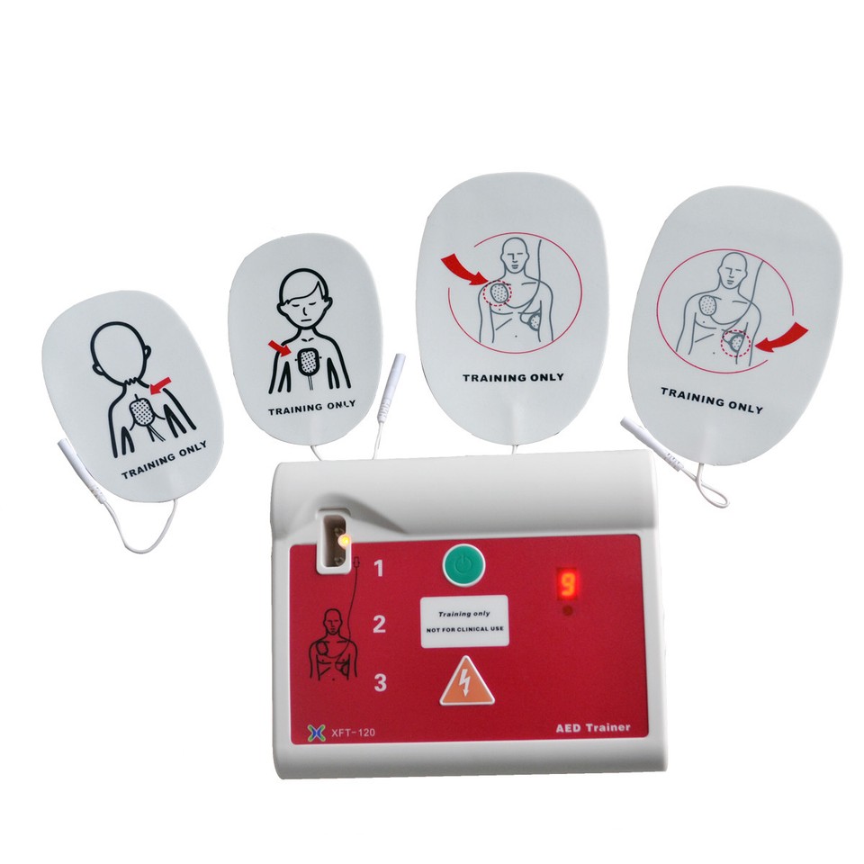 AED Trainer Defibrillator Simulator CPR AED Training Speak In Español ...