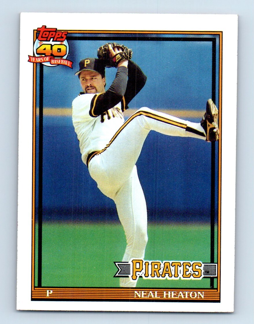 1991 Topps Neal Heaton Pittsburgh Pirates #451 | eBay