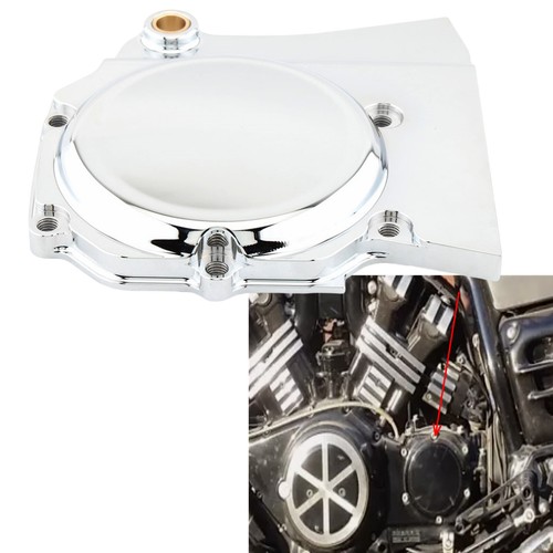 Motorcycle Chrome Side Engine Decorative Cover For YAMAHA Vmax 1200 ...