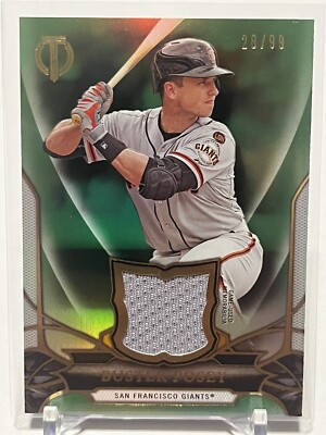 2016 Topps Tribute Certified Relic Buster Posey Green Refractor /99 | eBay