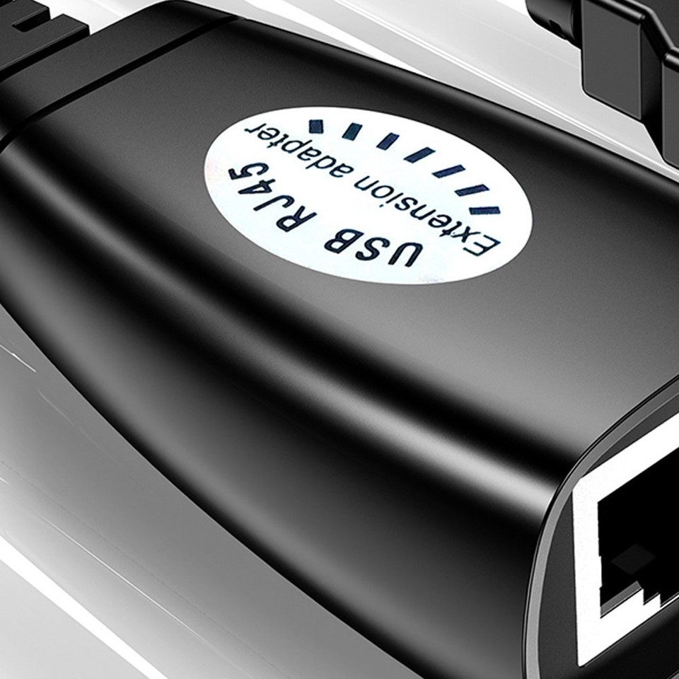 USB Cable Network Adapter Ethernet Cable Extension for Home Office Use ...