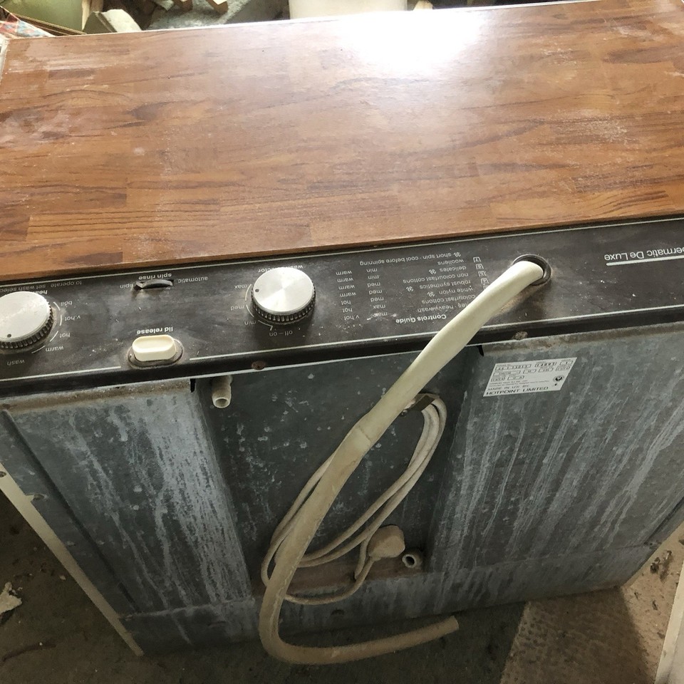 Vintage / Retro Hotpoint Twin Tub Washing Machine. | eBay UK