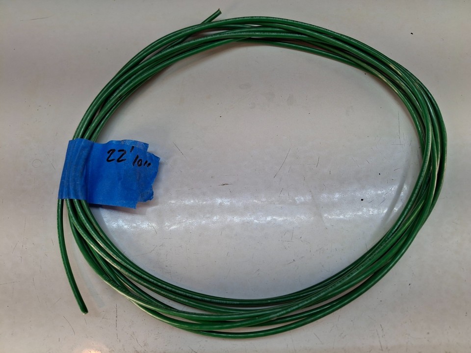 THHN Wire 10 AWG Stranded Copper ; 17'2" Black, 22' 10" Green, 16'7 ...