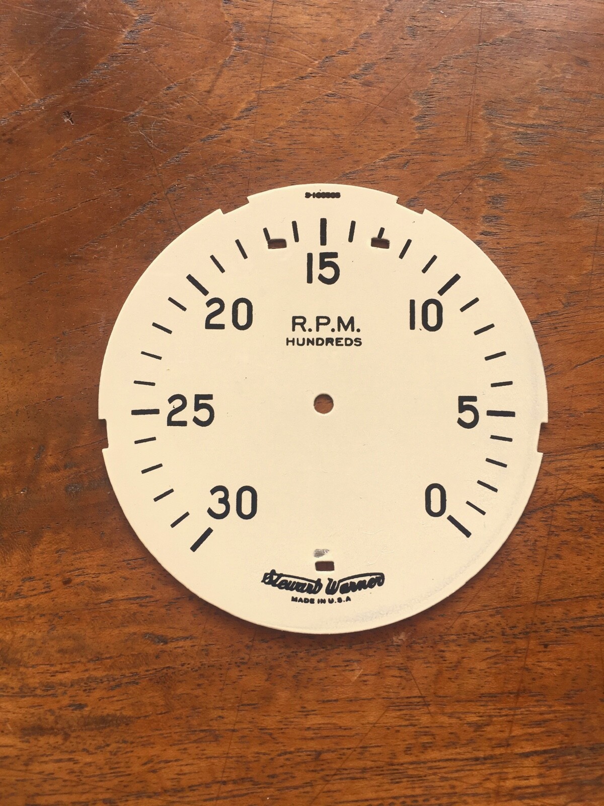 New Piper J3 Cub Stewart Warner Tachometer Dial, For 65 HP Engines, New ...