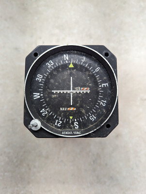 Bendix/King KI-209 VOR/LOC Converter & Glideslope Indicator P/N 066 ...