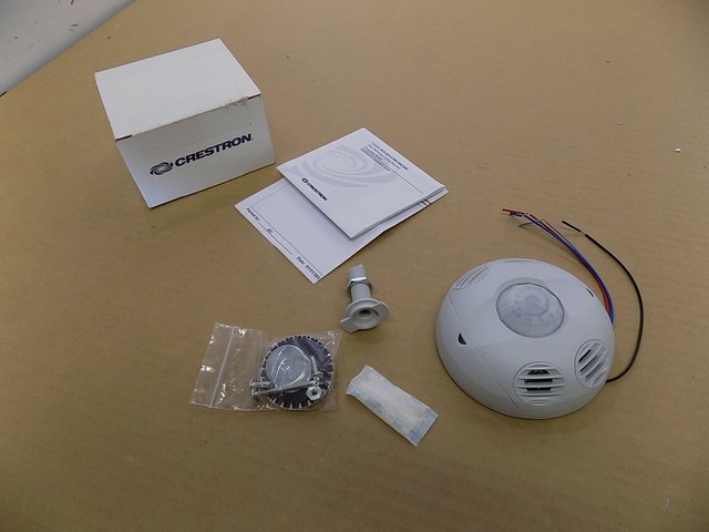 NEW CRESTRON DUAL TECHNOLOGY CEILING MOUNT OCCUPANCY SENSOR / GLS-ODT-C ...