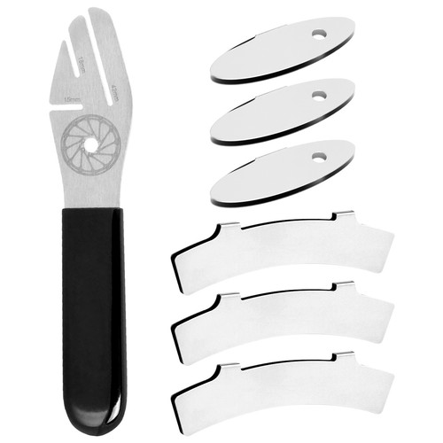 7Pcs Bike Disc Brake Correction Wrench Bicycle Brake Rotor Alignment ...
