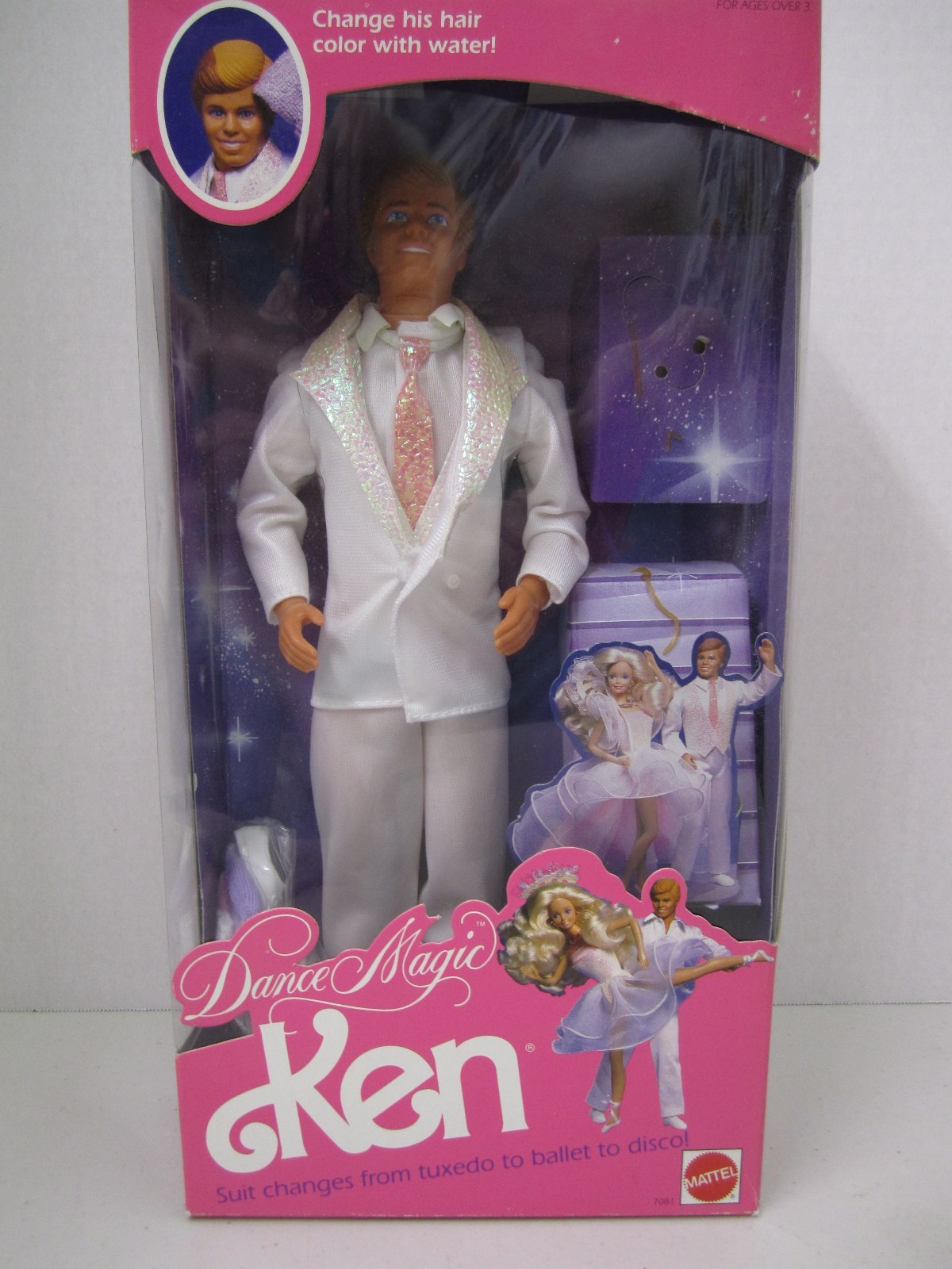 DANCE MAGIC KEN 1989 Mattel - Suit changes from Tuxedo to Ballet to ...