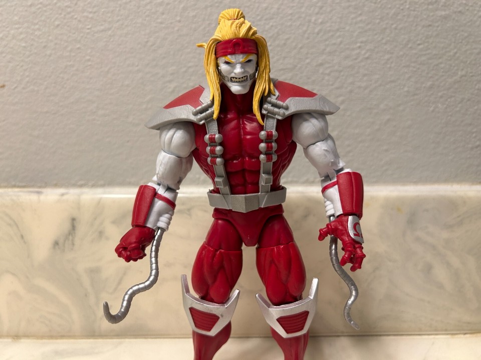 Marvel Legends Omega Red Figure Sauron BAF COMPLETE X-Men | eBay