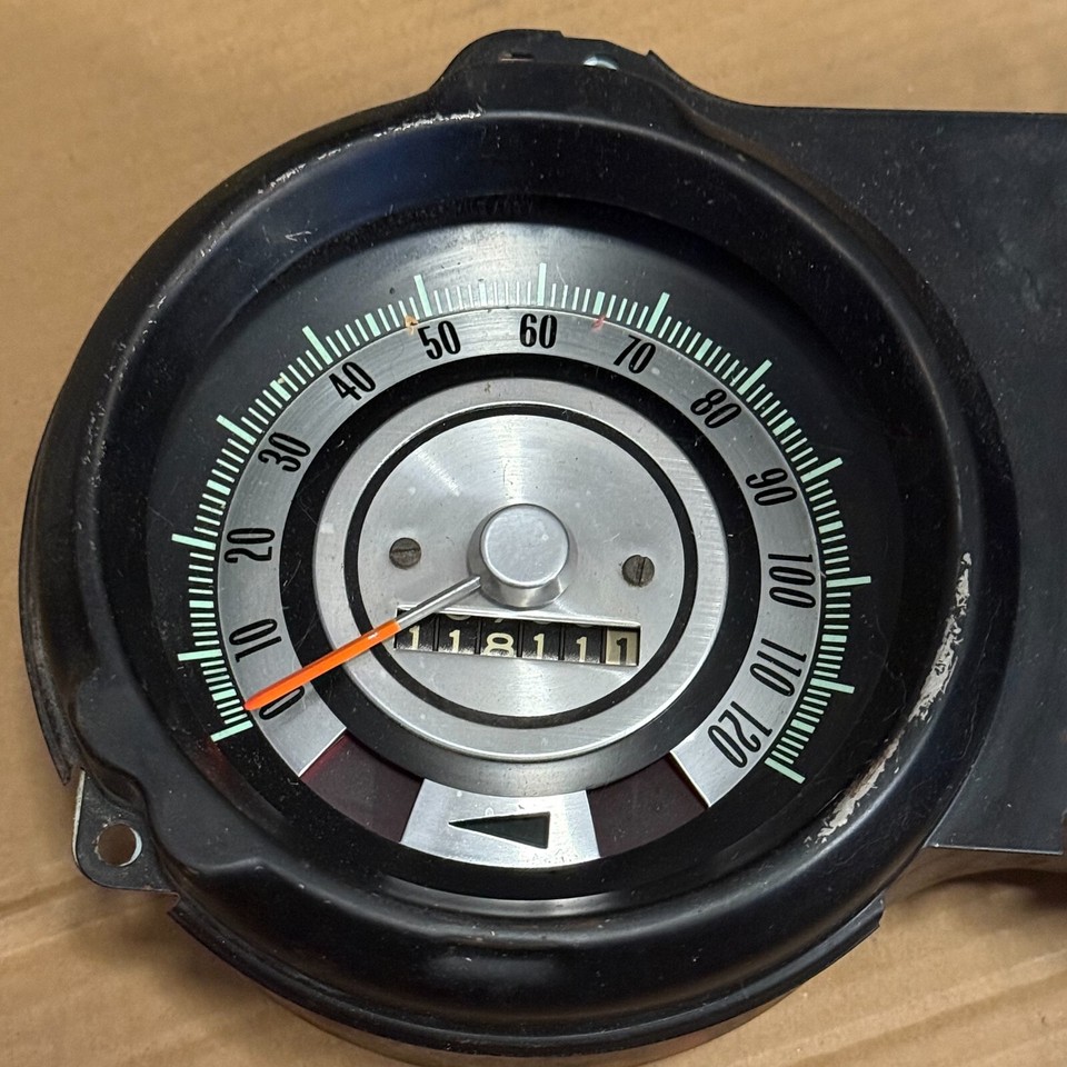 1968 Camaro 120 MPH Gauge Cluster Speedometer Fuel Printed Circuit 68 ...