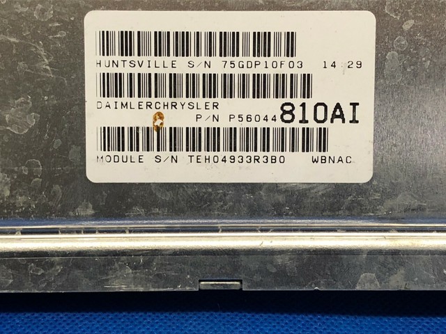 2002 Jeep Grand Cherokee 4.7l Engine Computer Module ECM ECU PCM P56044 ...