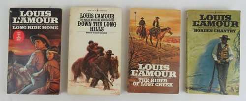 Lot of Four Louis L'Amour Western Trade Paperbacks Novels Short Story ...
