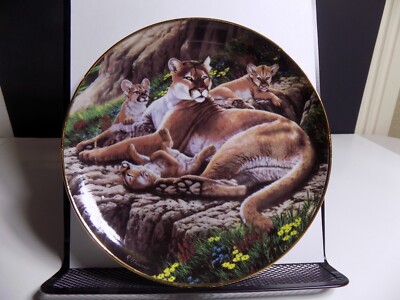 Alpine Antics - The Endangered Kingdom, Collector's Plate Series | eBay