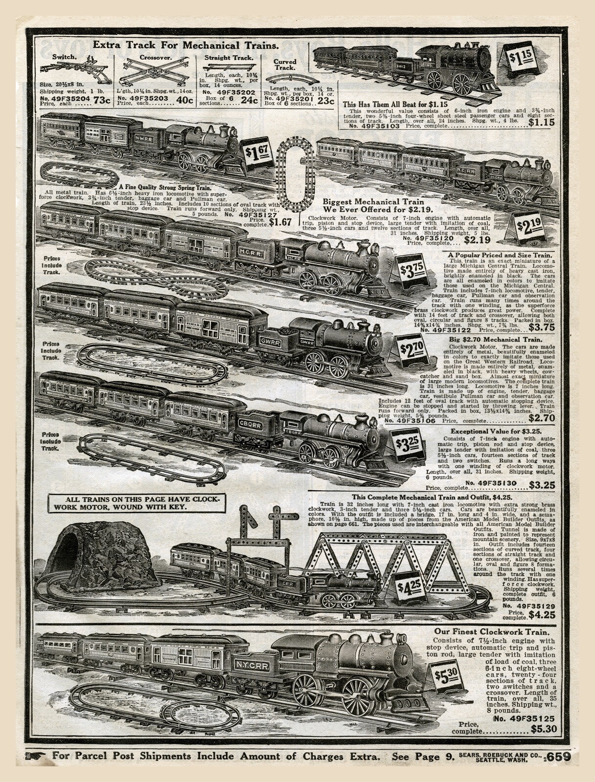 11250.Decor Poster.Room Interior design vintage wall.Victorian train ...