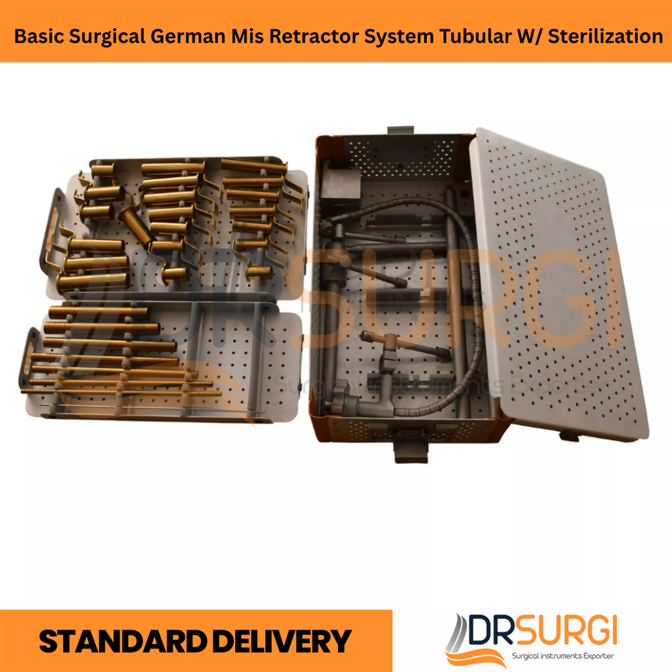 Basic Surgical German Mis Retractor System Tubular W/ Sterilization | eBay