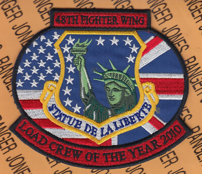 USAF Air Force 48th Fighter Wing FW Load Crew 2010 4.75" patch c/e | eBay