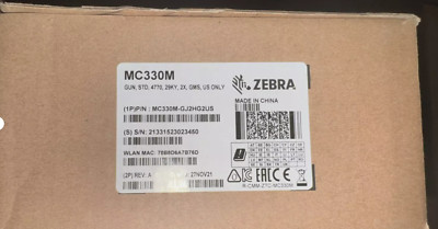 Zebra MC330M barcode scanner, Zebra MC330M-MC330M-GJ2HG2US (new in box ...