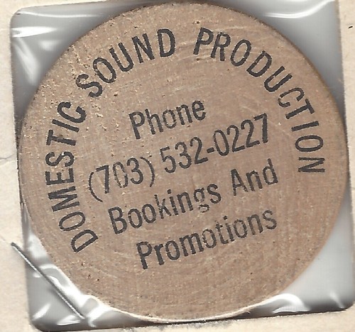 Domestics Sound Production (Northern Virginia Area Code), Wooden Nickel ...