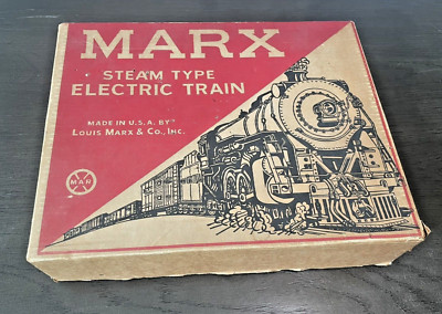 Vintage Marx Steam Type Electric Train 14350 Baking Powder Engine For ...