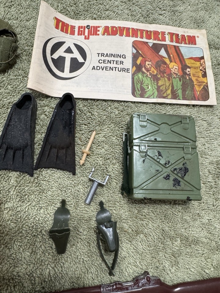 Vintage GI Joe 1964 12 inch lot Junkyard Fresh! M1 Rifle M16 Rifle Rare ...