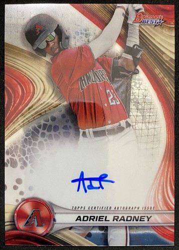 2024 Bowman's Best Adriel Radney Auto | eBay
