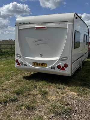 Sterling Windward 4 Berth Caravan Fixed Bed Inc Awning | eBay UK