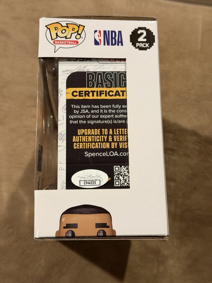John Starks Signed Funko Pop JSA COA New York Knicks Autograph ...