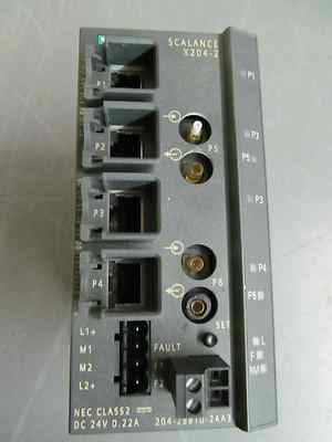 Siemens Simatic Scalance X204-2 1P GK5 204-2BB10-2AA3 VV 4.0 | eBay
