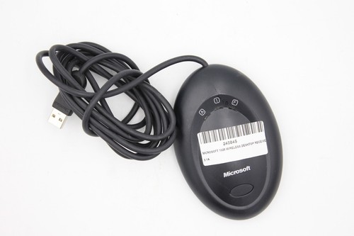 MICROSOFT 1028 WIRELESS DESKTOP RECEIVER 3.1A USB OPTICAL RECEIVER ...