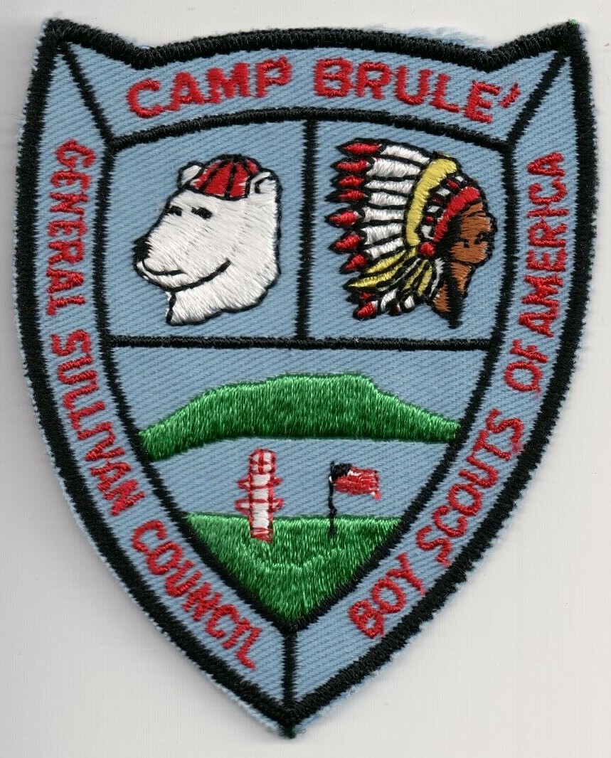Camp Brule 1970s Blue Twill, General Sullivan Council Pennsylvania | eBay