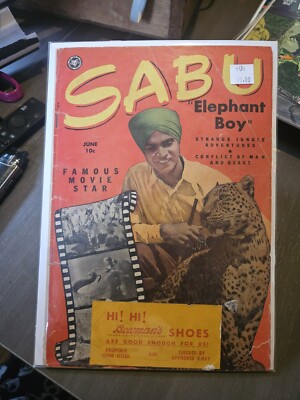 Sabu the Elephant Boy #30 FR 1.0 1950 Low Grade | eBay