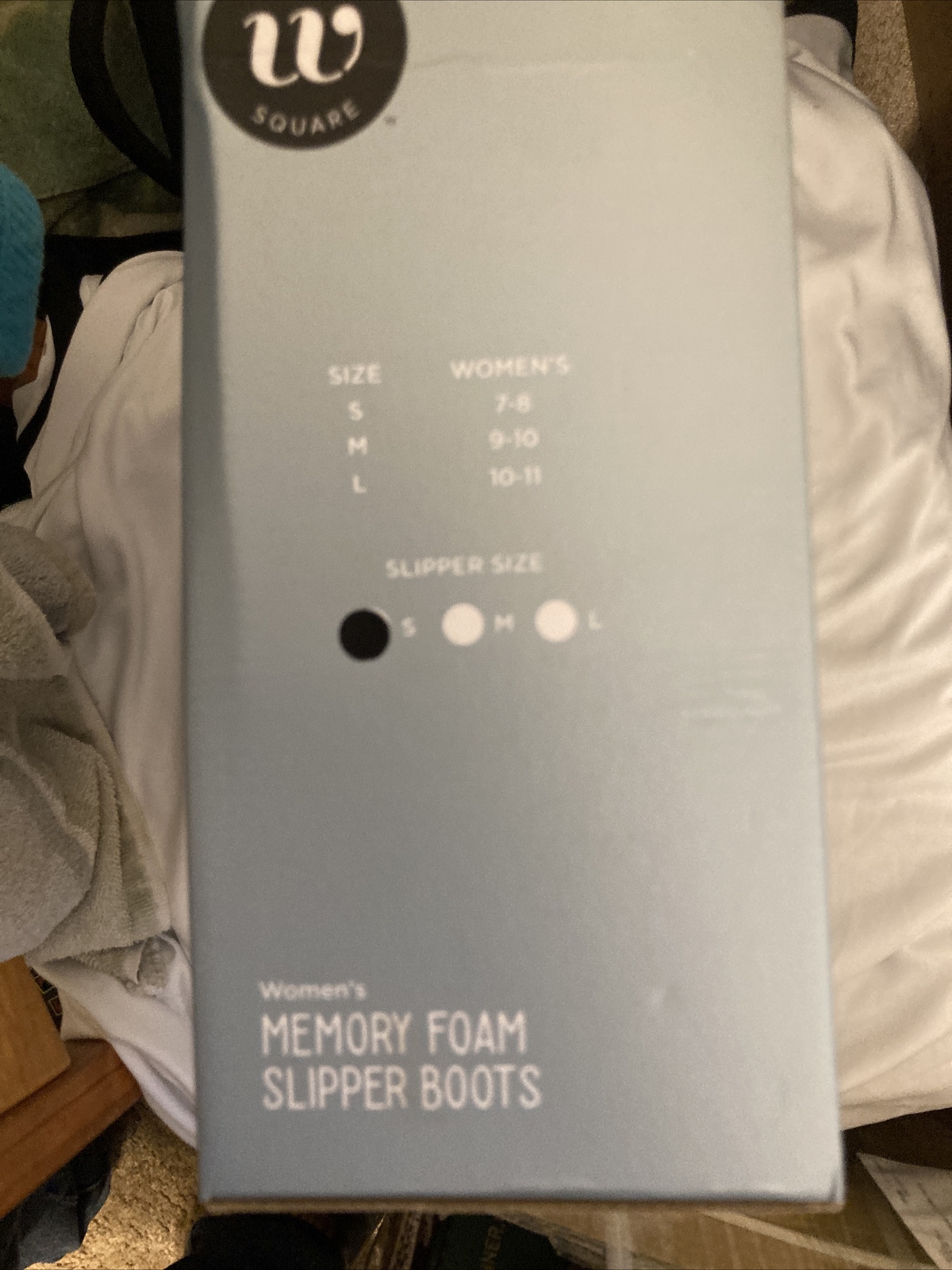 Slippers Women Memory Foam Small Brown BOOTS - CVS (Wayland Square | eBay