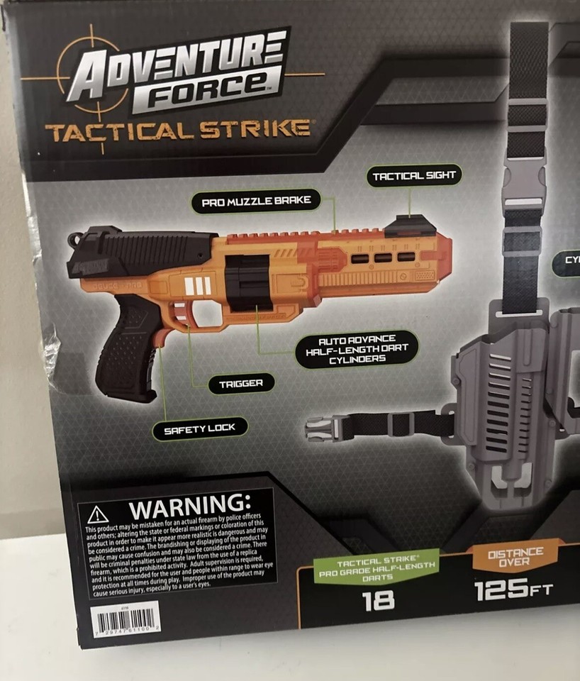 Adventure Force Tactical Strike Deuce Pro Manual Dart Gun Blaster ...