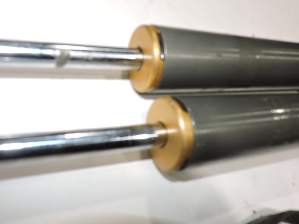 (2) Ohlins CUP adj. shocks pair fronts Hunley Suspension NASCAR Late ...