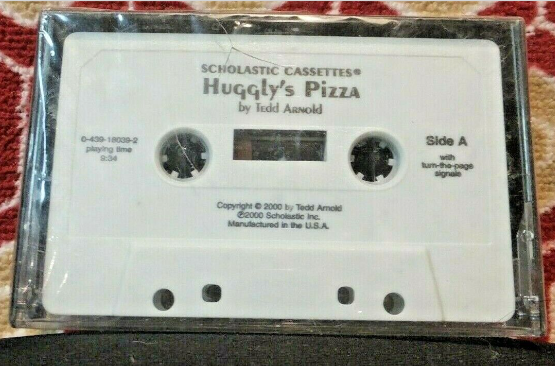 HUGGLY'S PIZZA, By: Tedd Arnold, 2000 SCHOLASTIC CASSETTES | eBay