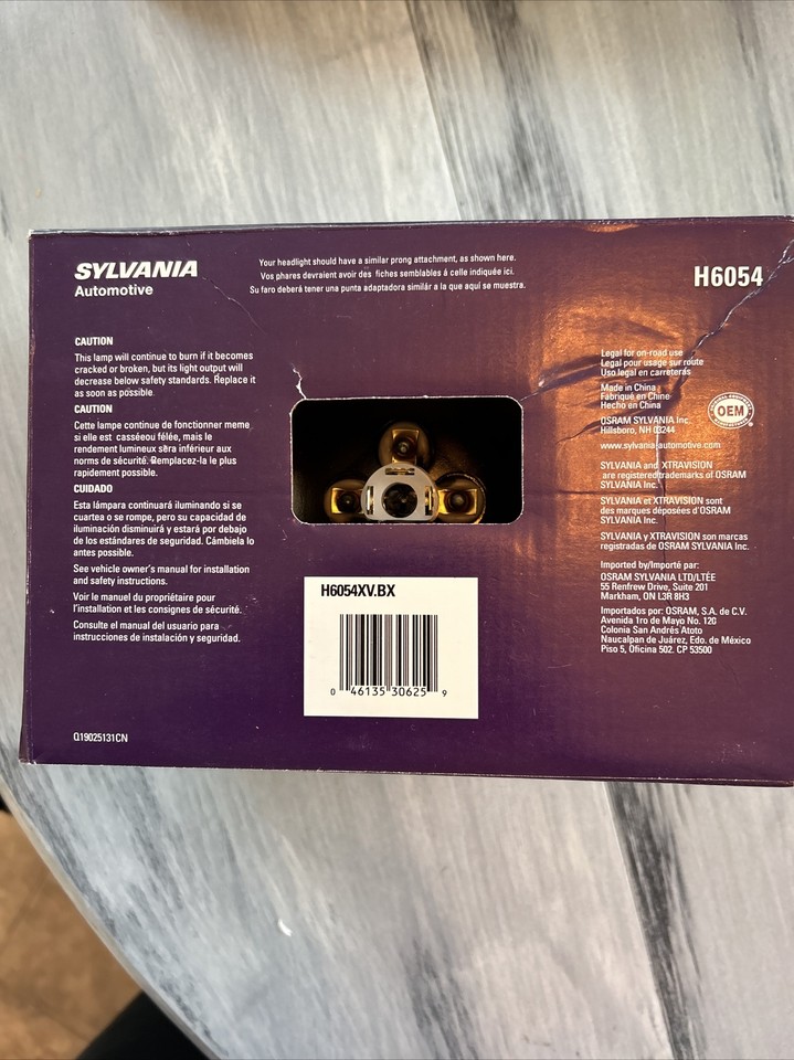 SYLVANIA - H6054 XtraVision Sealed Beam Headlight - Halogen | eBay
