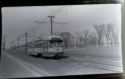 Original Detroit Michigan Trolley Streetcar MI Vintage 616 Film Photo ...