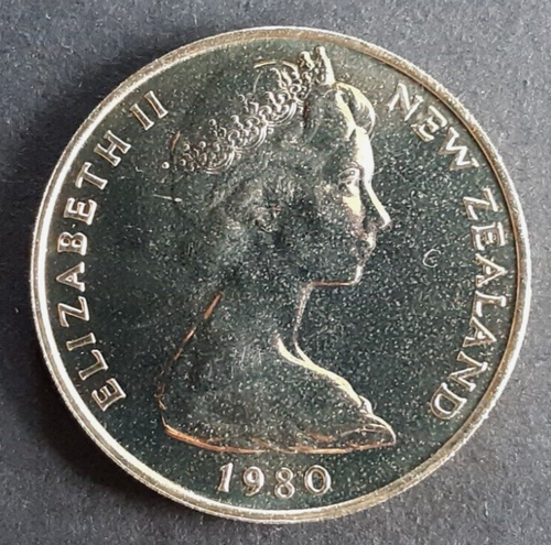 New Zealand 20 Cents coin 1980 brilliant uncirculated | eBay